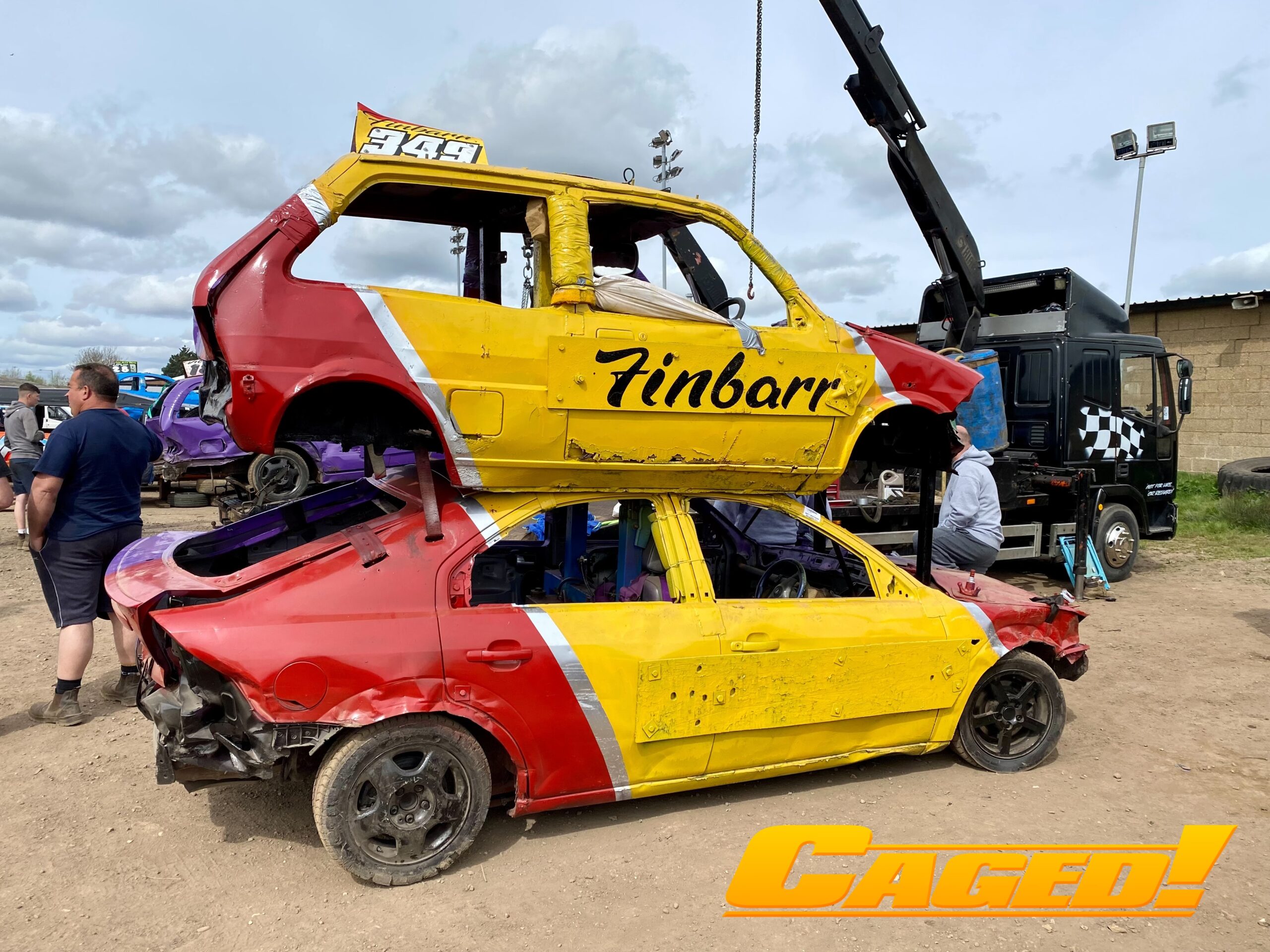 Kings Lynn - 18/4/22 - Wacky Races - 4x4 Bangers, Siamese Bangers ...