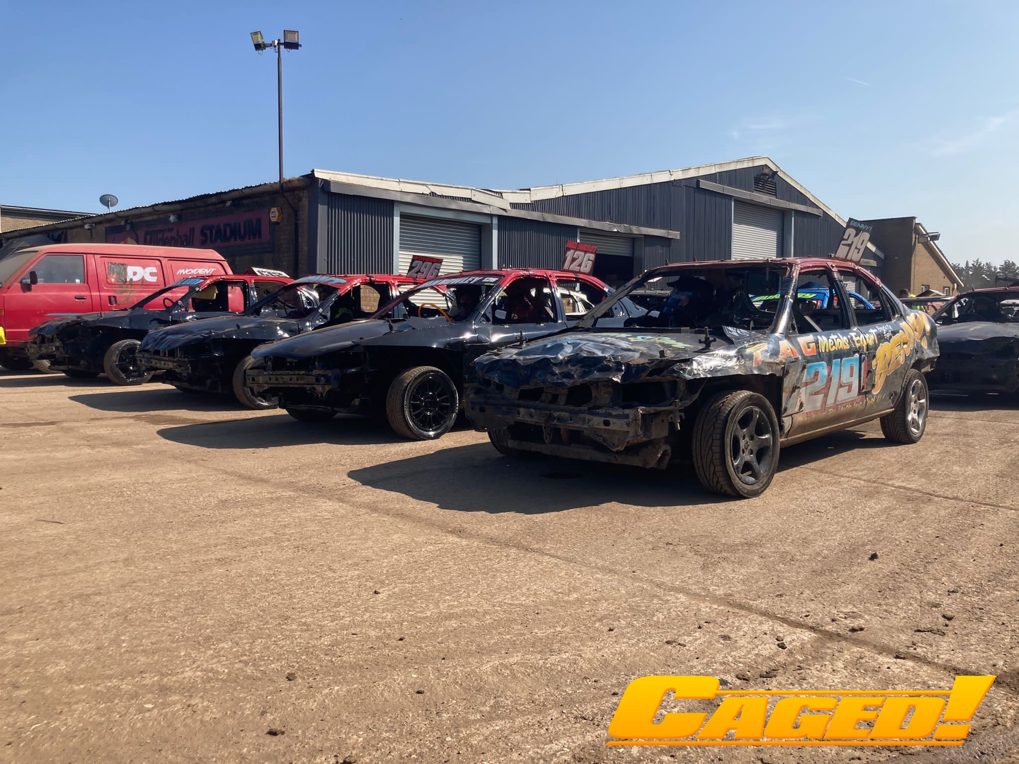 Mildenhall - 27/5/23 - 2L Bangers ORC World Final - Meeting Gallery - Caged! Bangers
